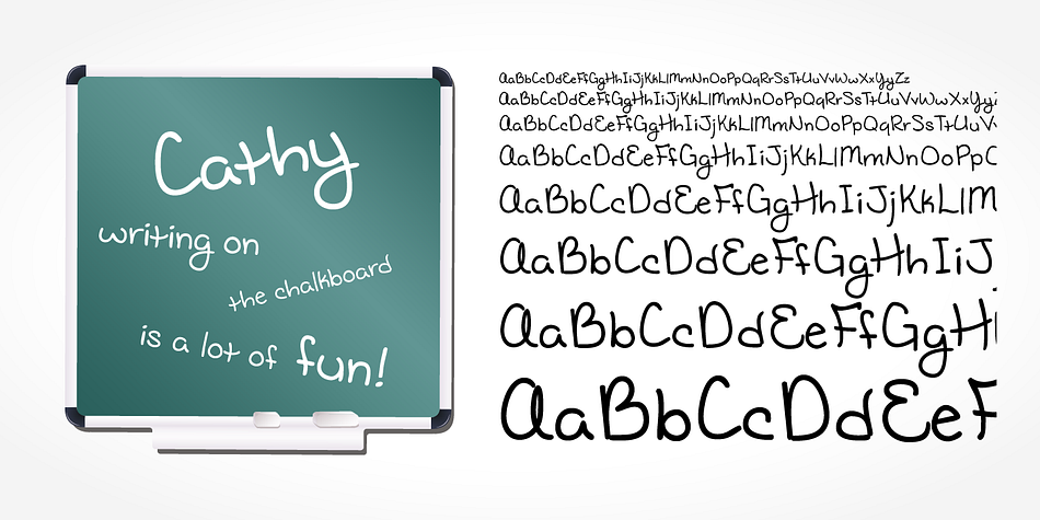 Cathy Handwriting Font