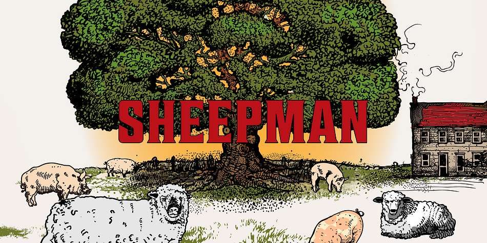 Sheepman Font