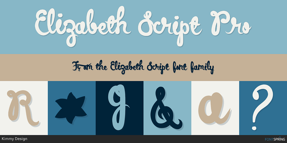 Elizabeth Script Pro Font