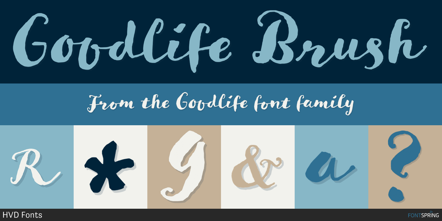 Fonts similar to Goodlife