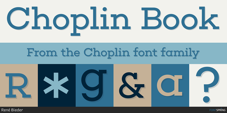 Choplin Book Font