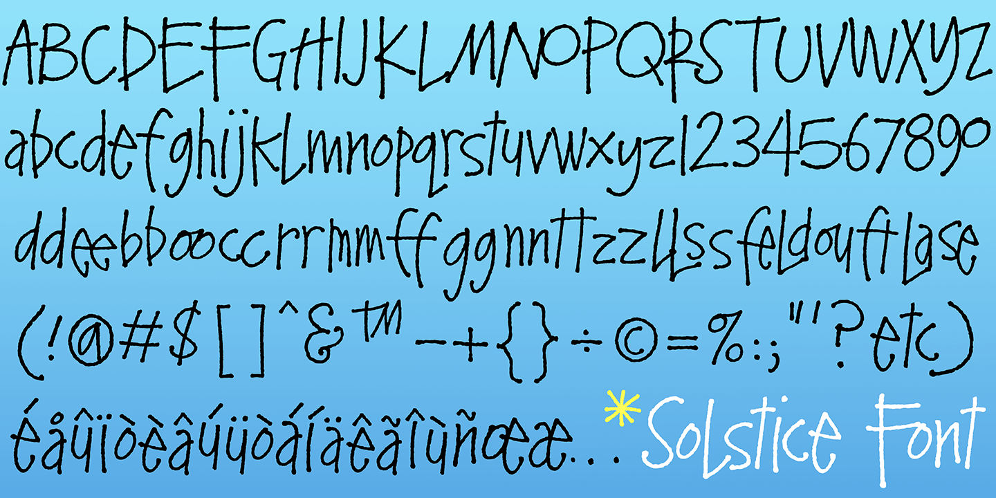 Solstice Font