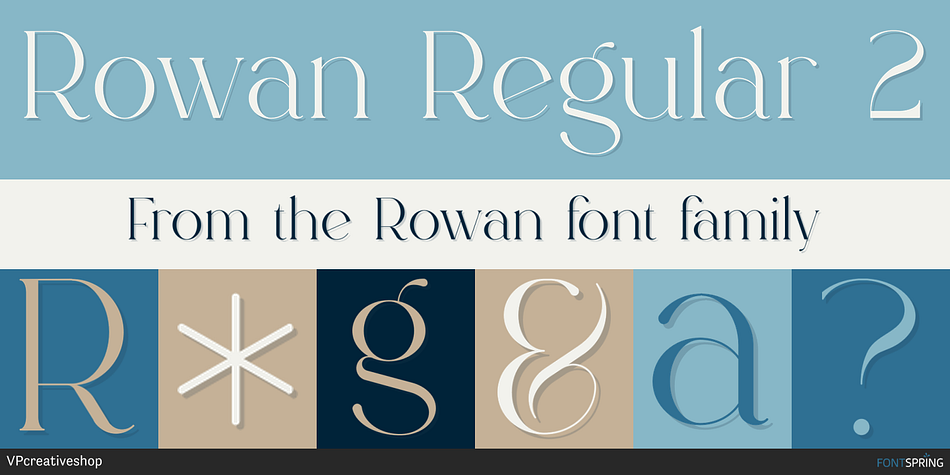Rowan Regular 2 Font