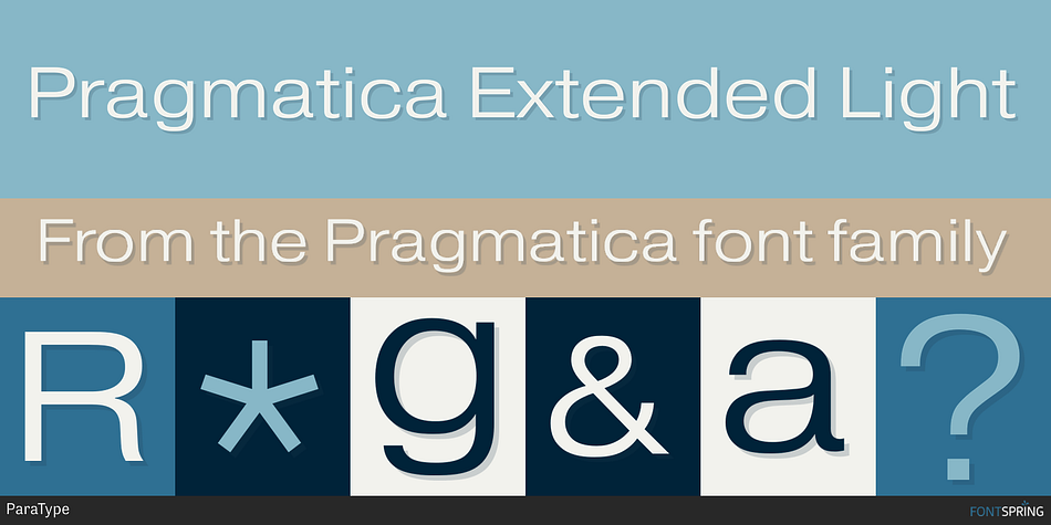 Pragmatica Basic Extended Font
