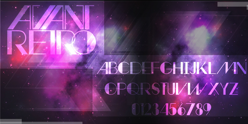 Avant Retro Font | Fontspring