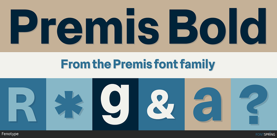 Premis Bold Font