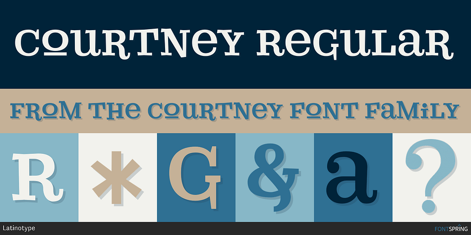 Courtney Regular Font