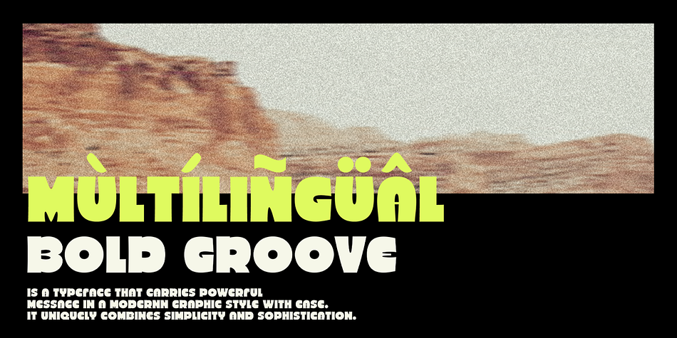 Bold Groove Font