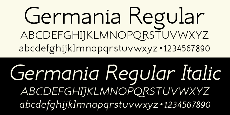 Germania Font