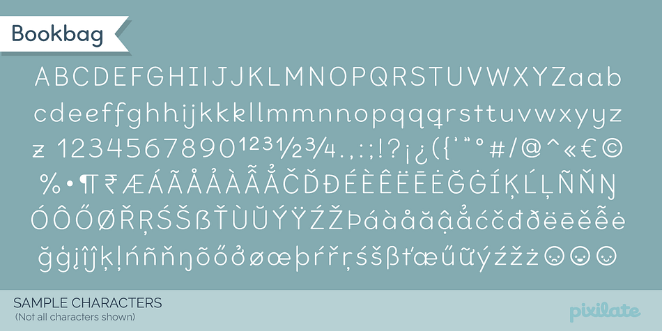 Bookbag Family by Letradora - Fontspring