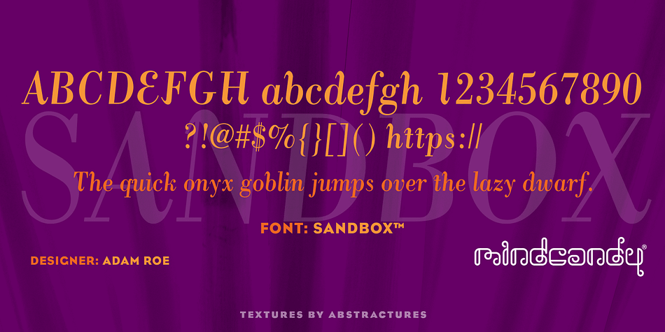 Sandbox™ Font