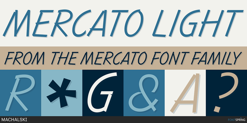MERCATO Font