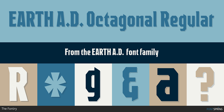 EARTH A.D. Font