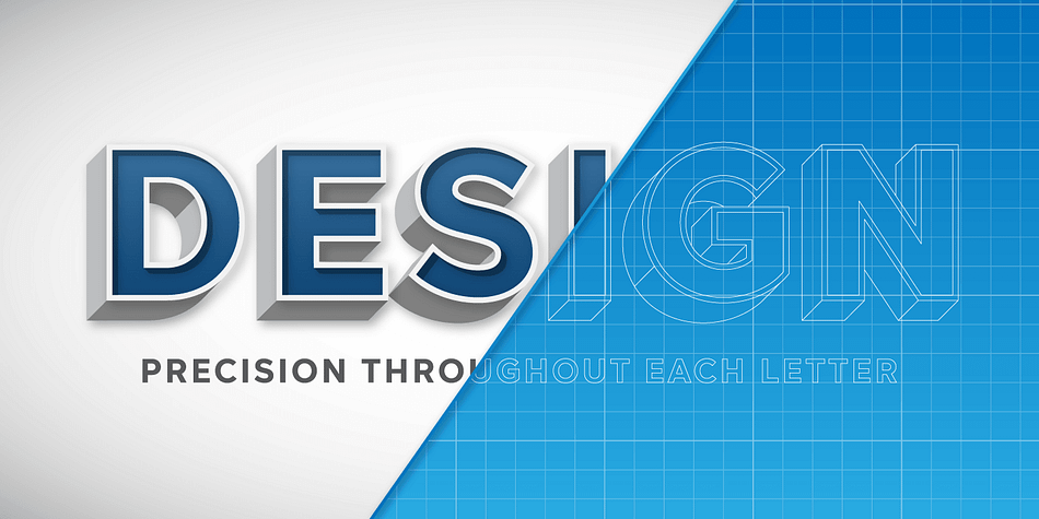 Versatile Bold Font Family by Borges Lettering & Design