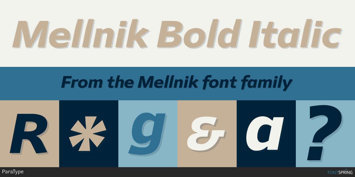 Mellnik Font