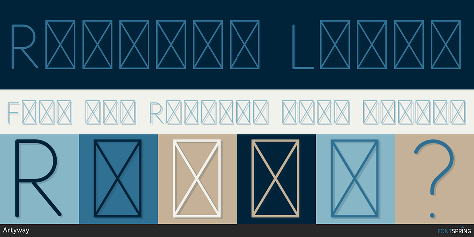Rounded Light Font