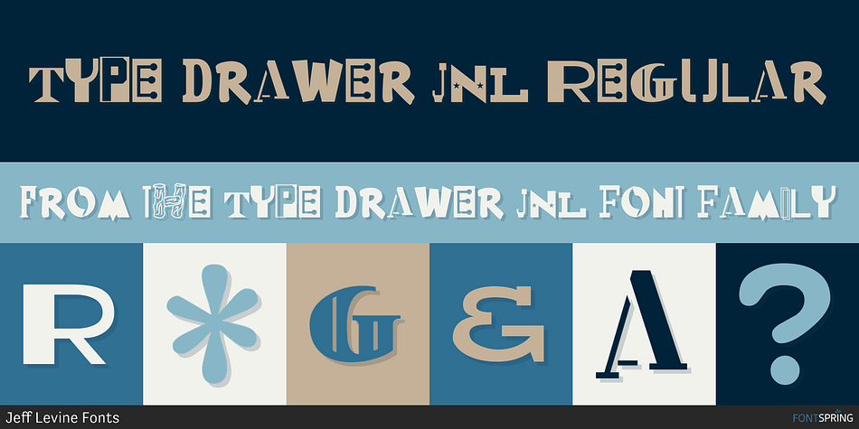 Type Drawer JNL Font