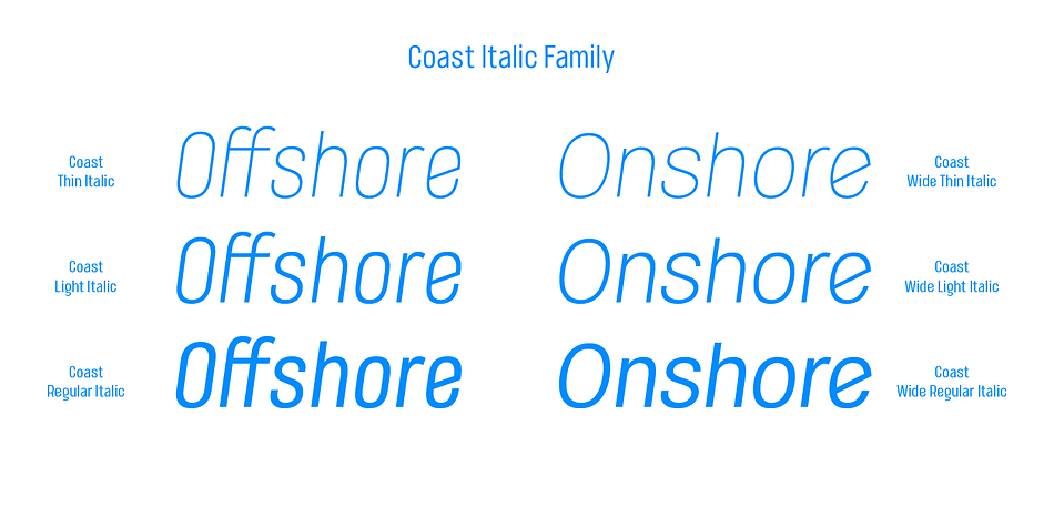 Coast Font