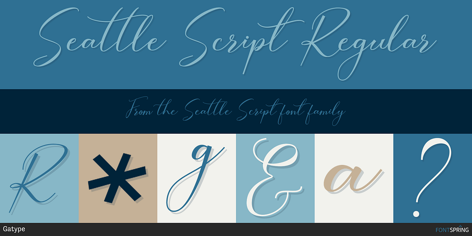 Seattle Script Regular Font