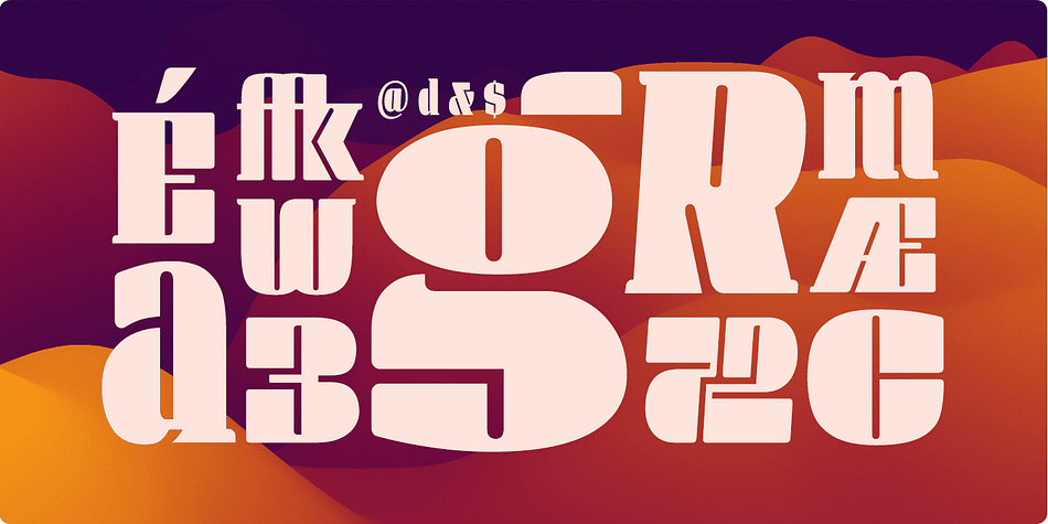 Manometer Serif Font