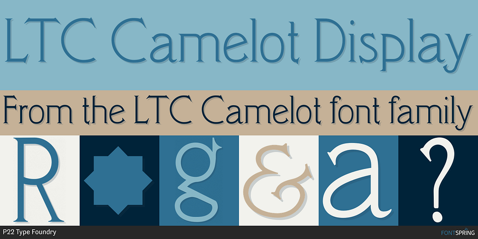 LTC Camelot Font