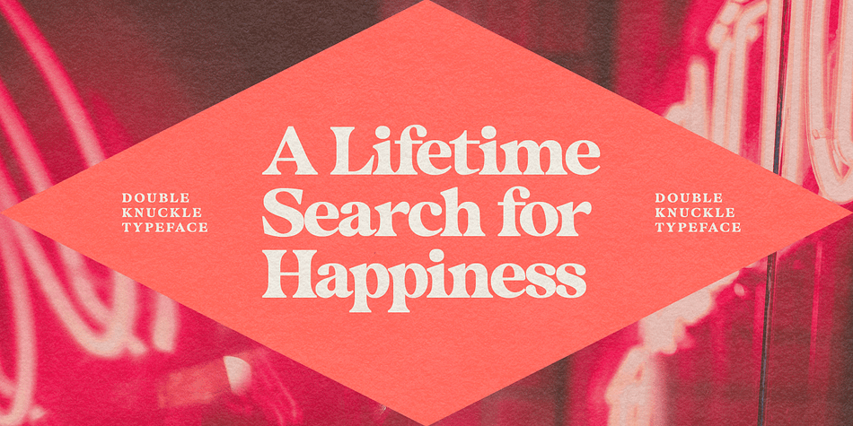 Double Knuckle Font