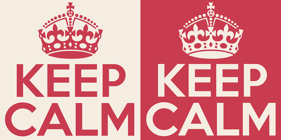 Keep Calm Font
