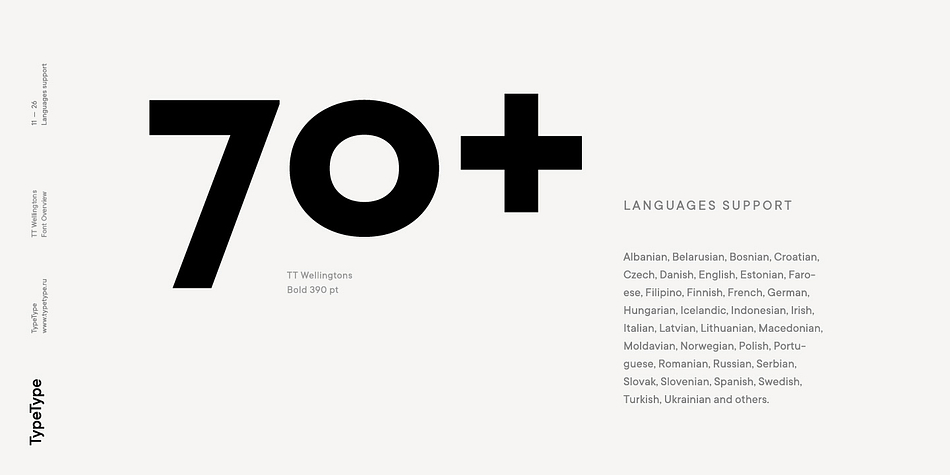 TT Wellingtons Font Family by Typetype - Fontspring