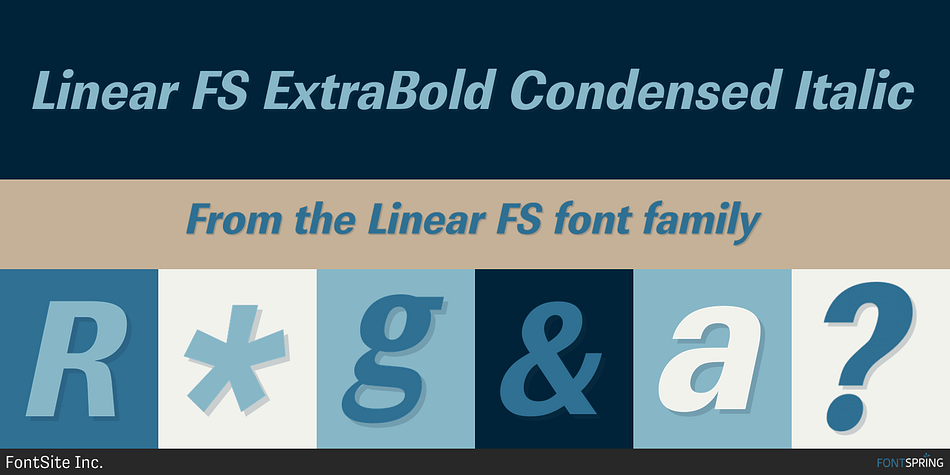 Linear FS Font