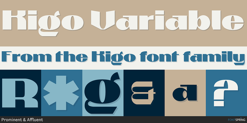Kigo Variable Font