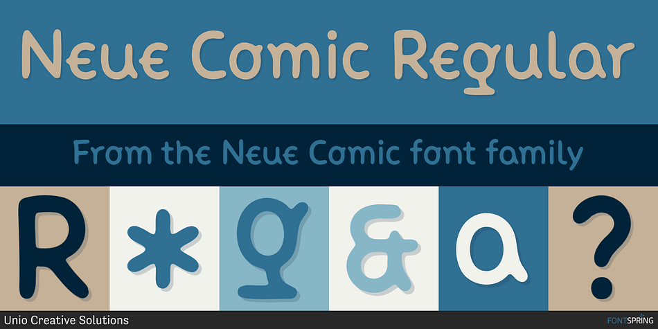 Neue Comic Regular Font