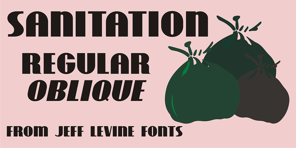 Sanitation JNL Font