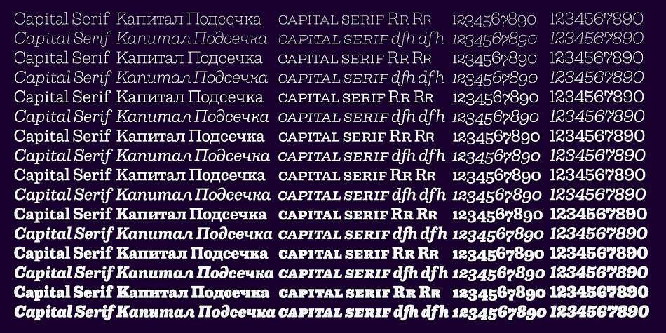 Capital Font
