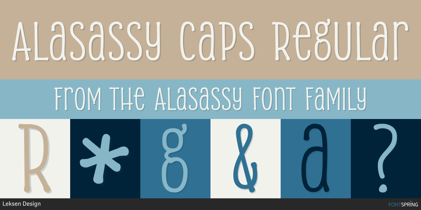 Fonts similar to Alasassy