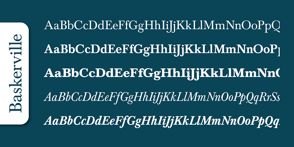 Baskerville Pro Font