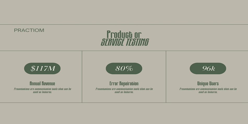 Blooming Greenery Font