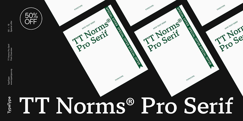 TT Norms® Pro Serif Font