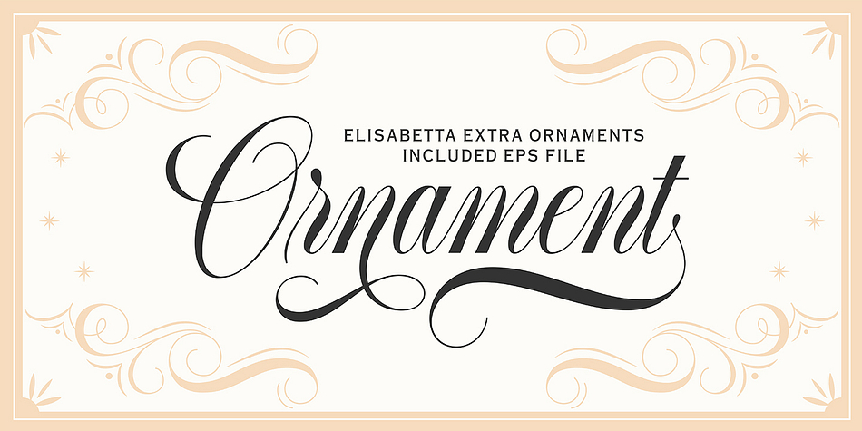 Elisabetta Script Font | Fontspring