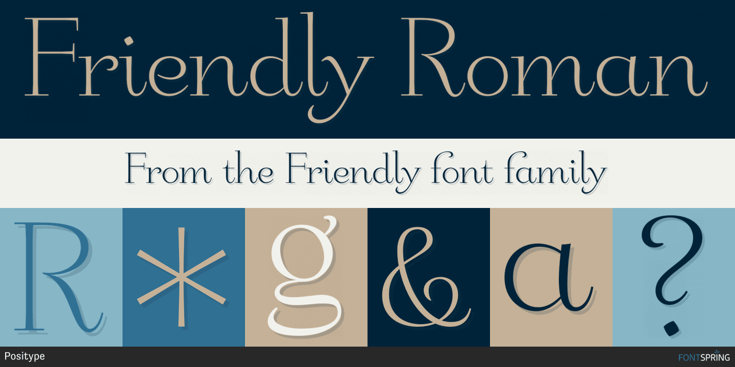Friendly Font