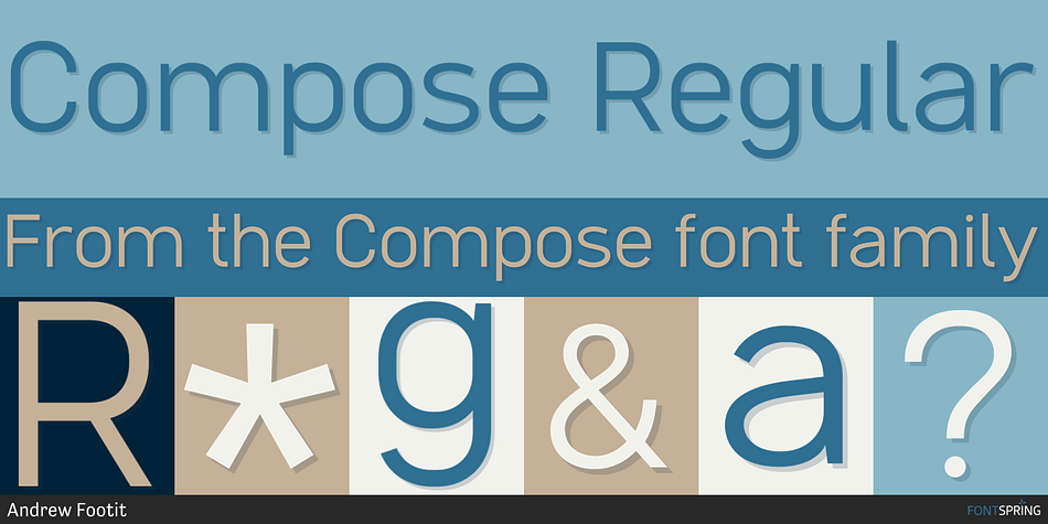 Compose Regular Font