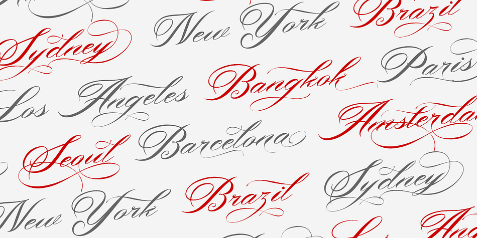 Bonthing Calligraphy Font