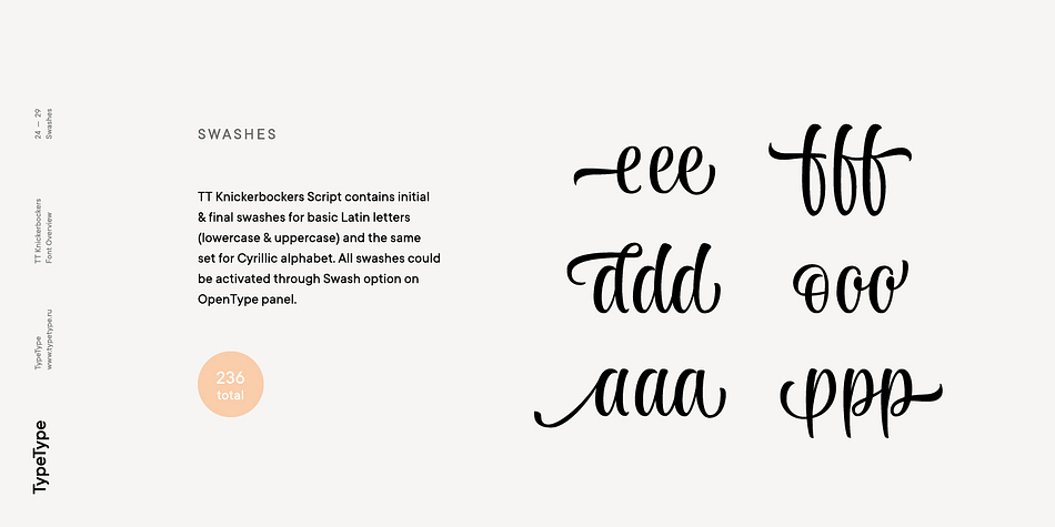 TT Knickerbockers Font