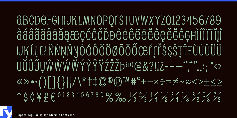 Pupcat Font