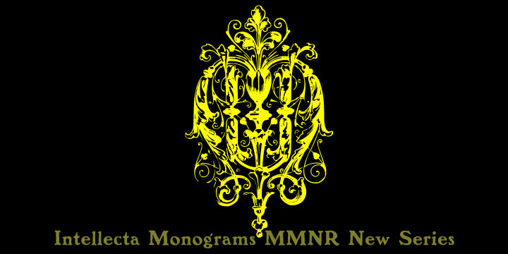 Intellecta Monograms Font
