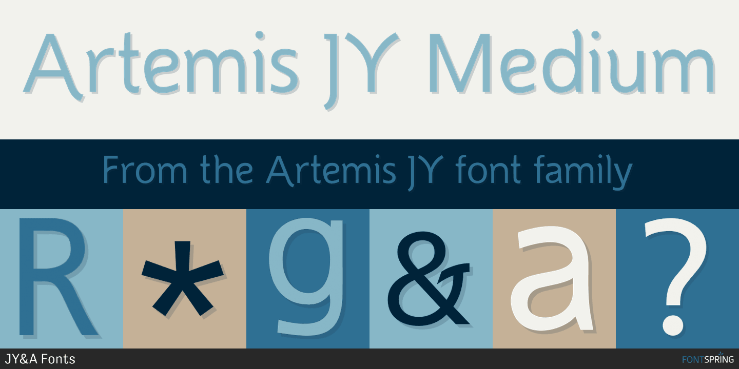 Artemis JY Font