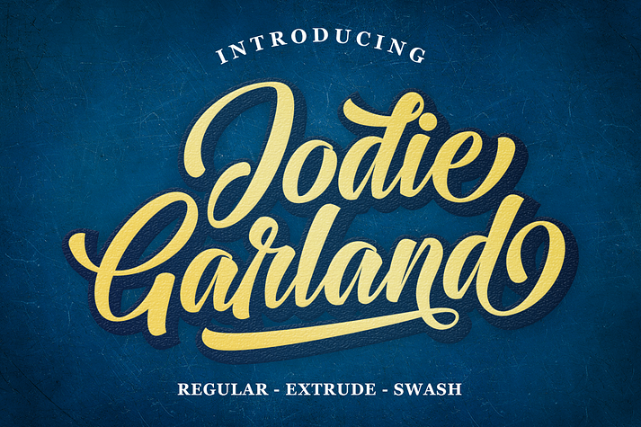 Jodie Garland Swashes Regular Font