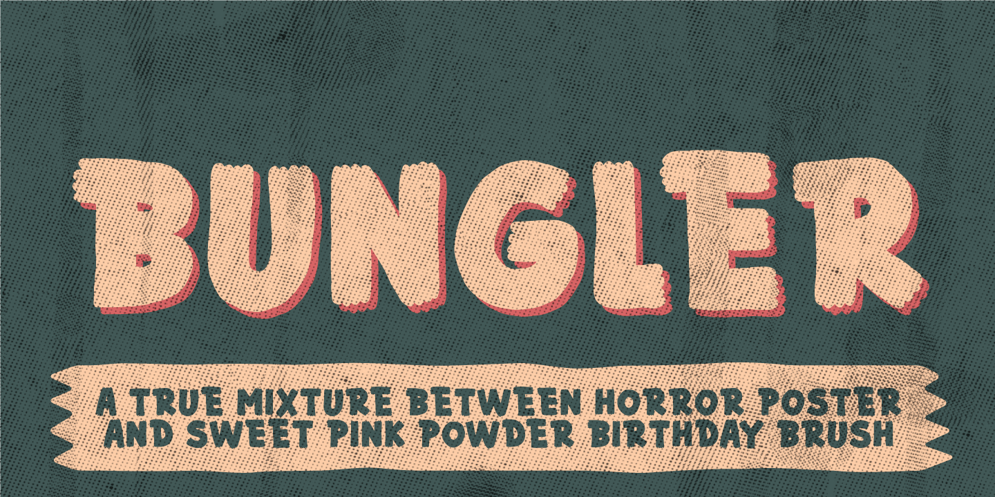 Bungler Font