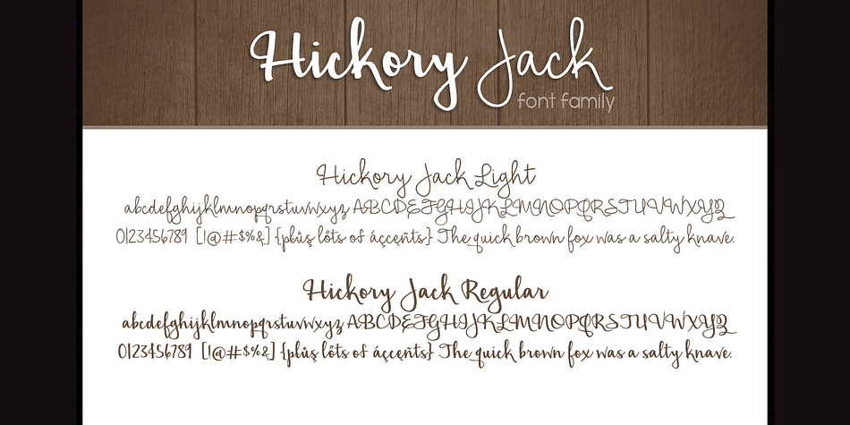 Hickory Jack Font