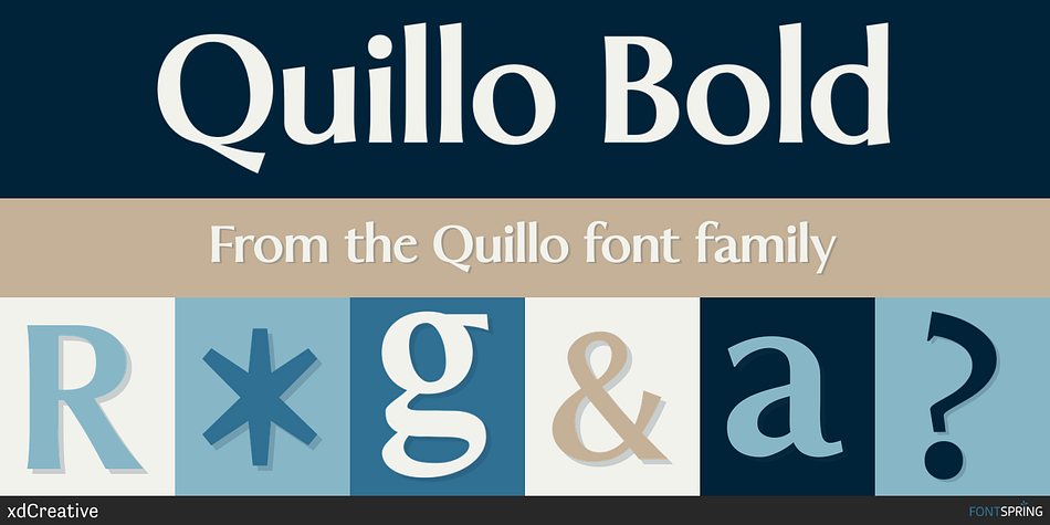Quillo Bold Font