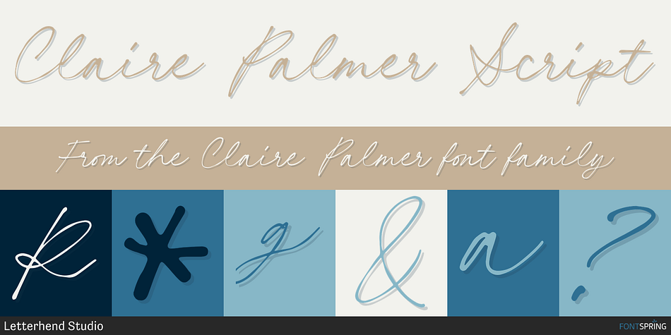 Claire Palmer Script Font